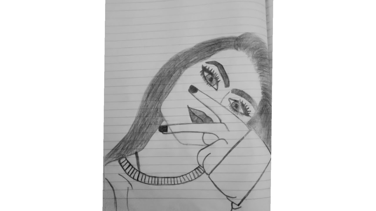 How to draw a girL fAce😝 🏻 - YouTube