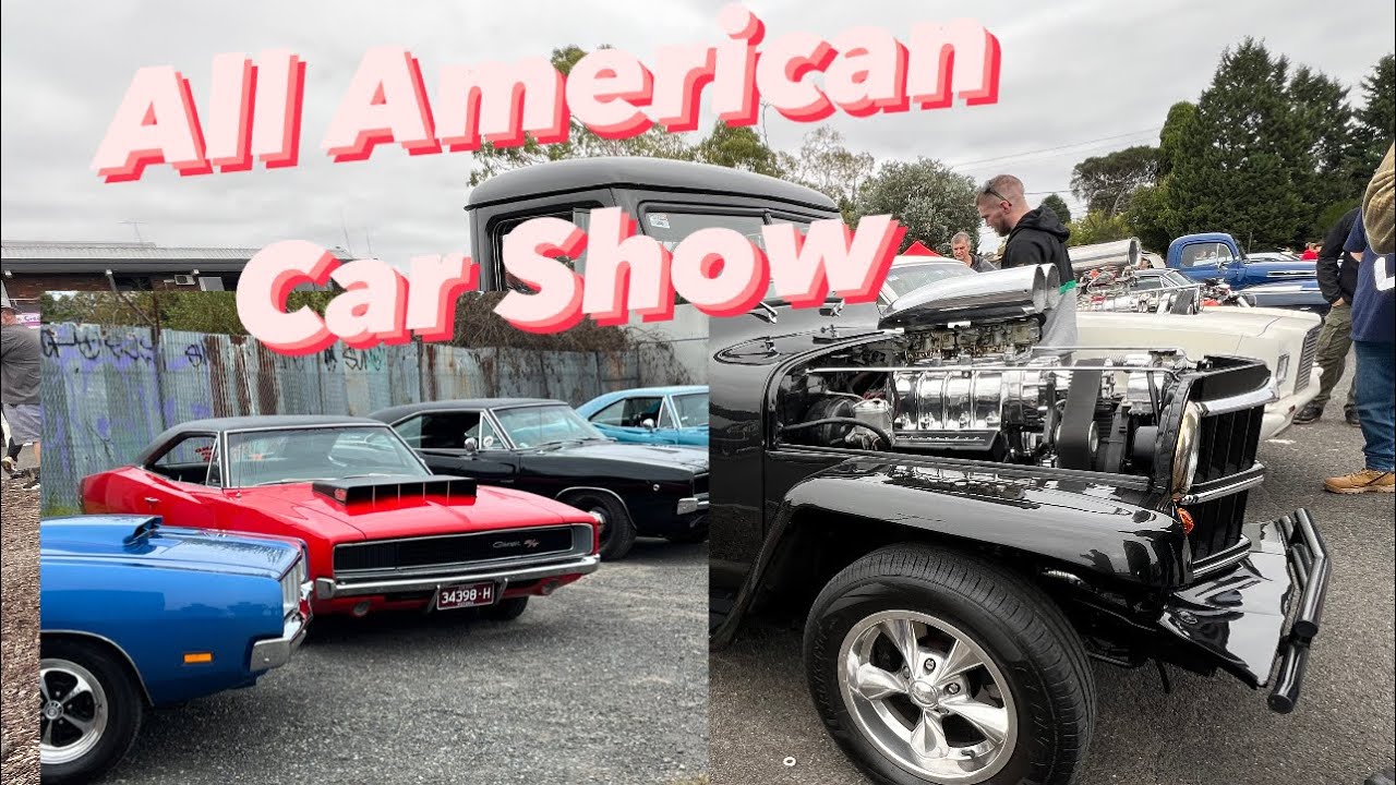 All American car show and eastside cars and coffee - YouTube