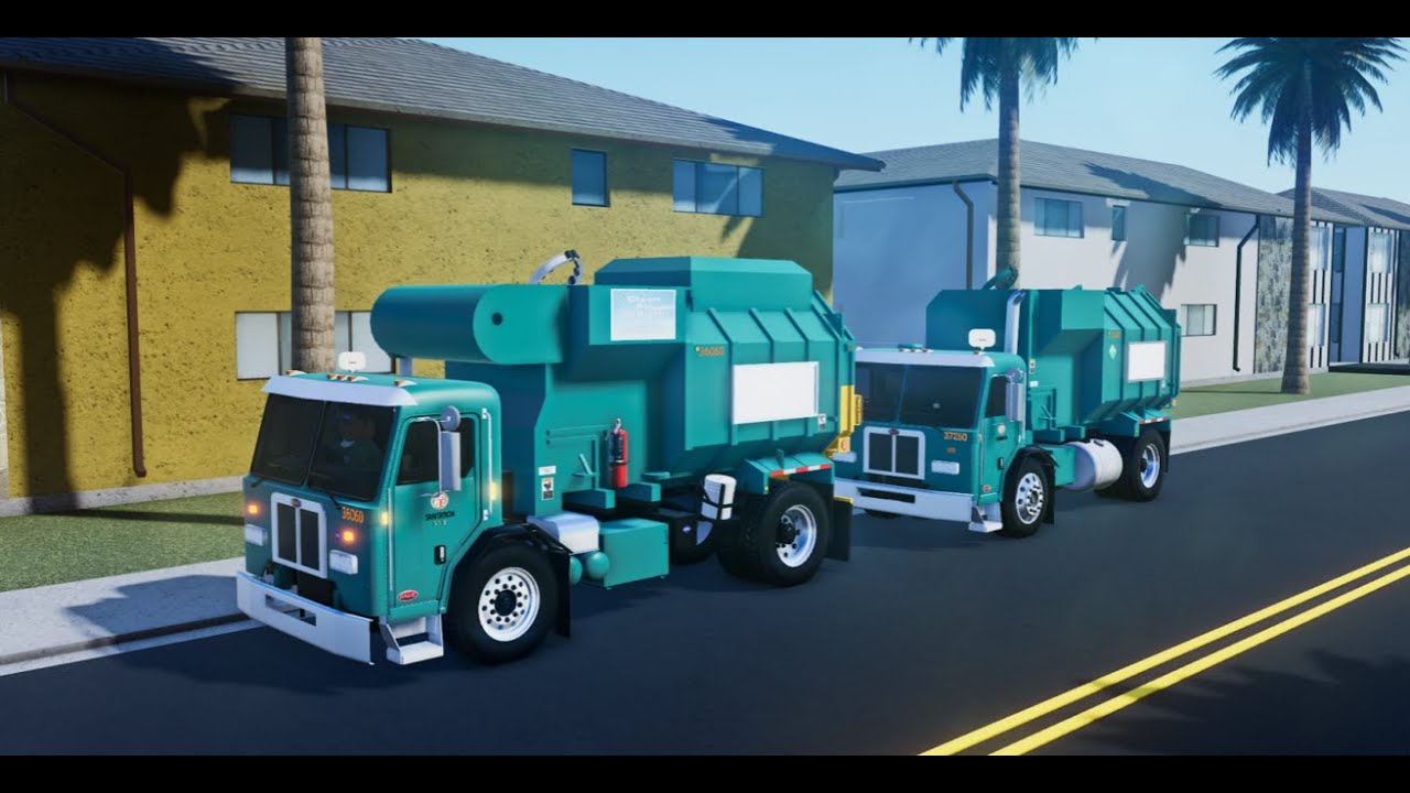 Roblox Garbage Trucks | L.A.B.O.S North Valley | Garbage Truck ...