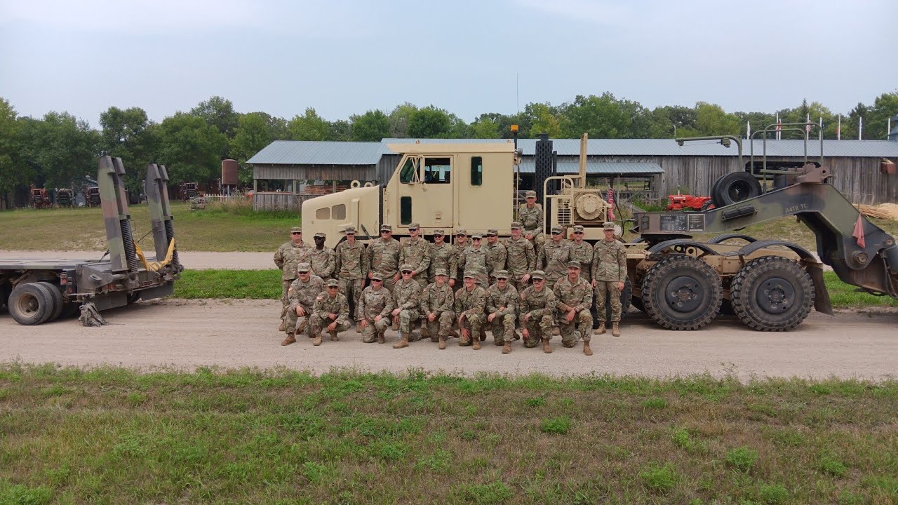 Army National Guard drive by at WMSTR - YouTube