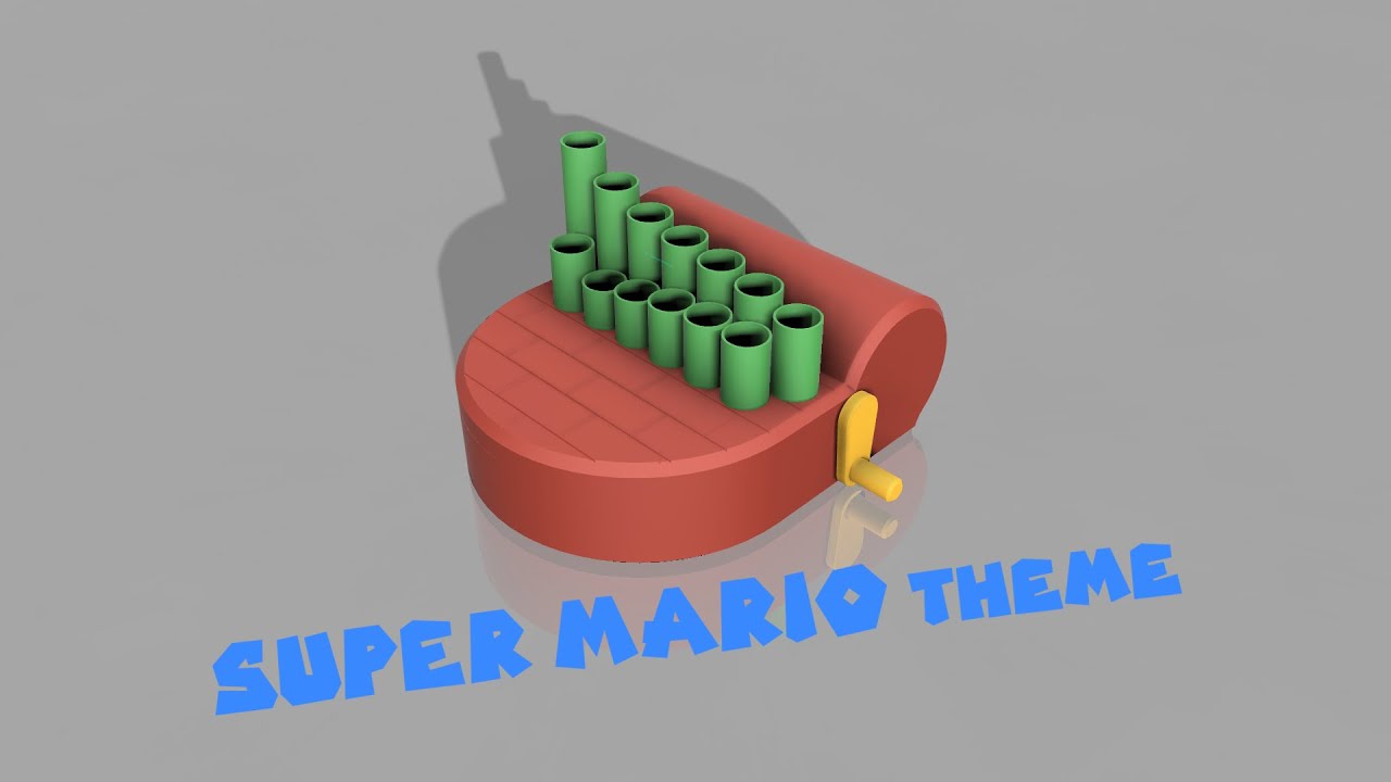 TUB-O-PHONE Super Mario theme - YouTube