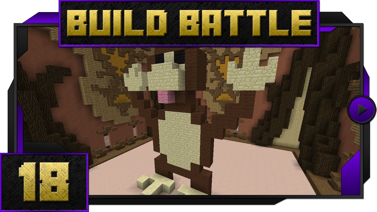 Minecraft Hypixel - BuildBattle - #18 - Monkey Business! - YouTube