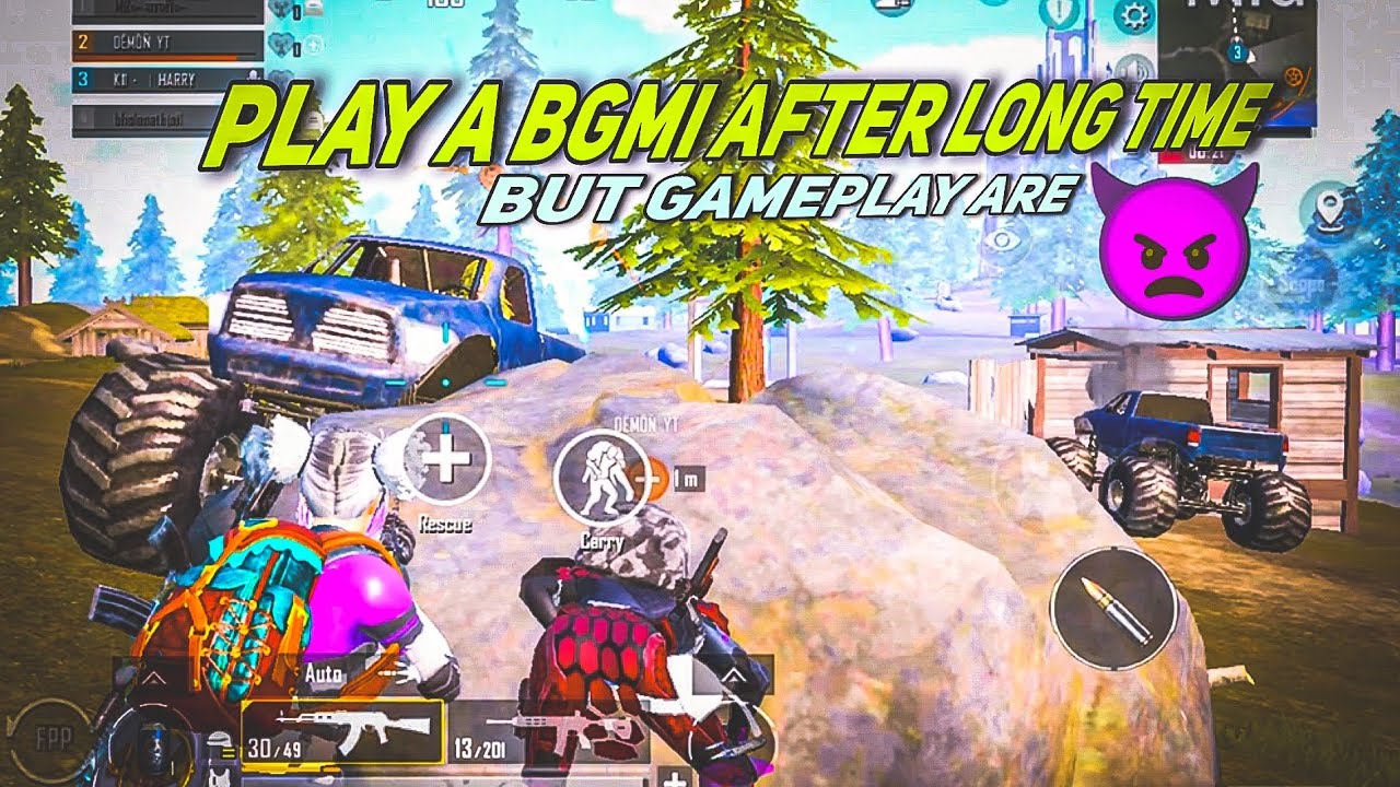 IF YOU PLAY BGMI AFTER A LONG TIME BUT GAMEPLAY ARE 👿 | BGMI HIGHLIGHT ...