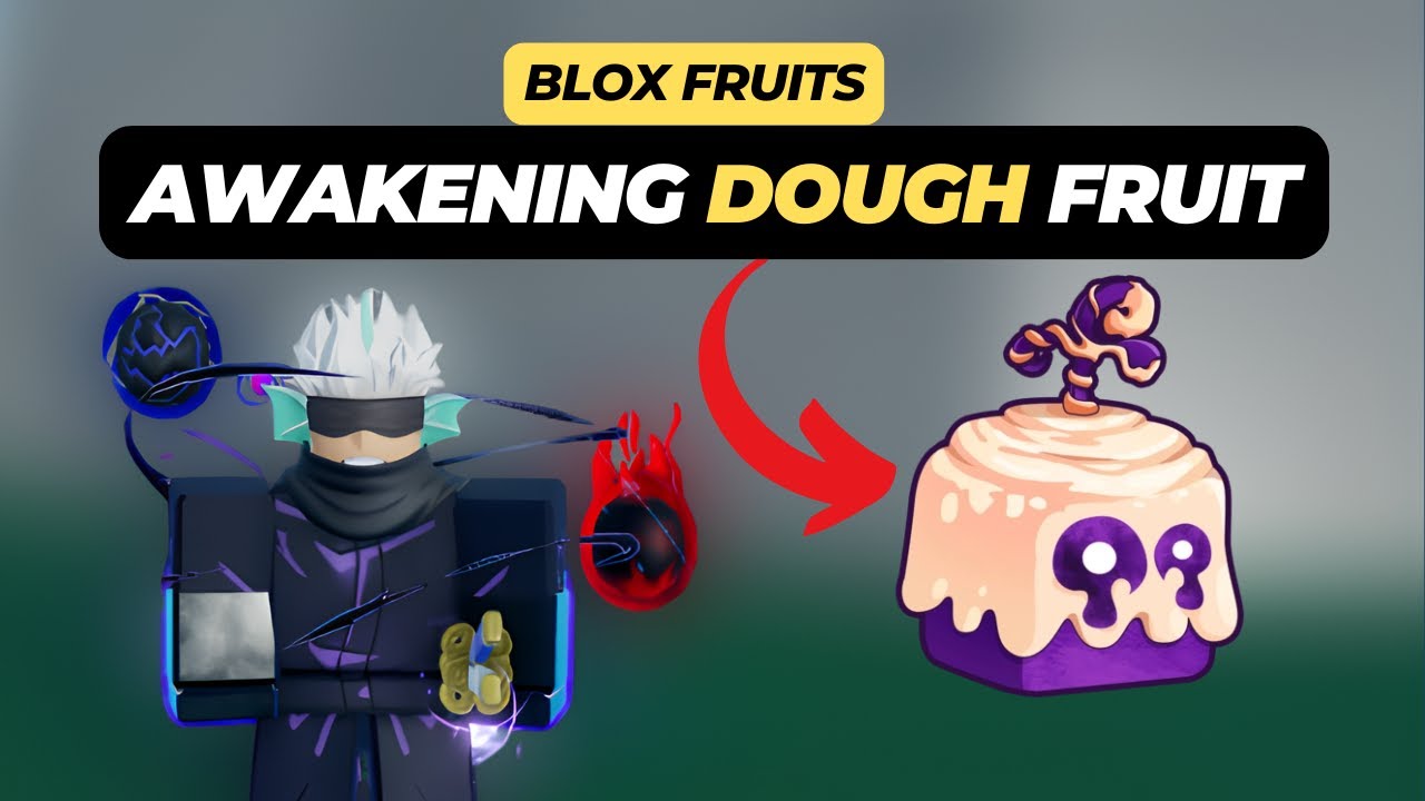 How to Awaken Dough Fruit in Roblox Blox Fruits - YouTube