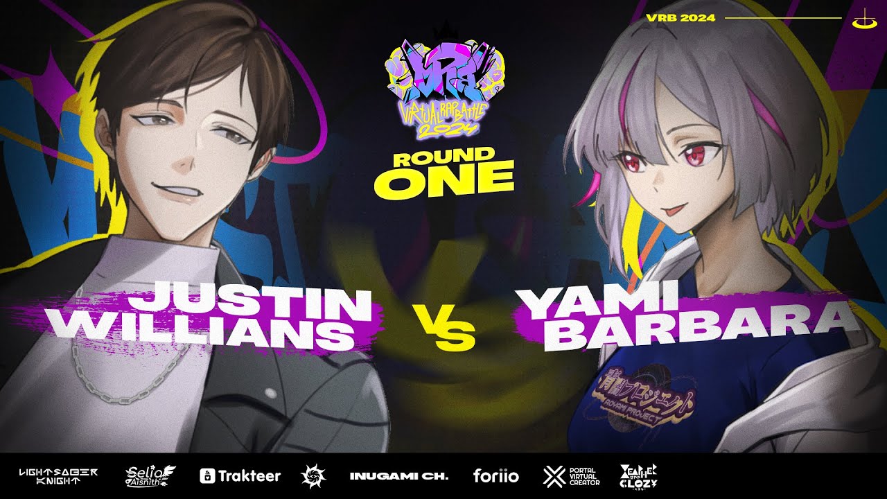 【#VRB2024】VIRTUAL RAP BATTLE 2024 - ROUND 1 ARENA 1 @justinwillians VS ...