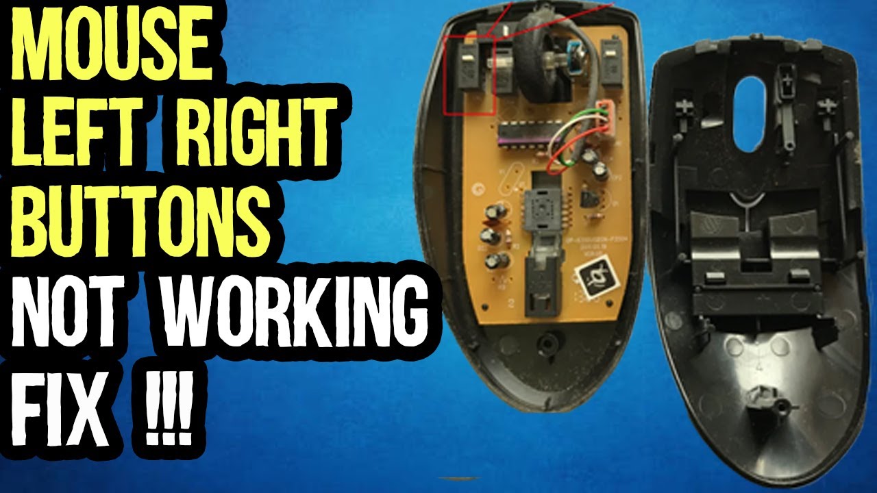 Mouse Left Right Not Working Properly| Gaming Mouse | Office Mouse ...