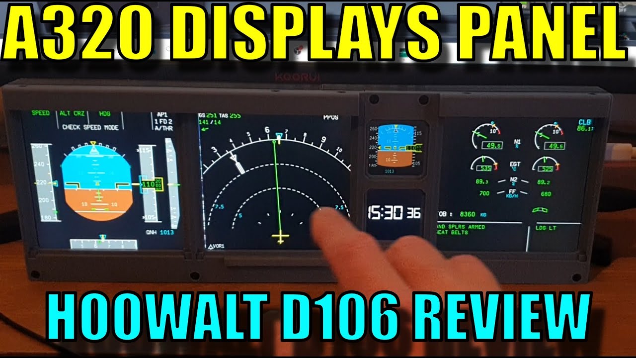 FS2024: Hoowalt D106 Display Panels Review | Impressive External ...