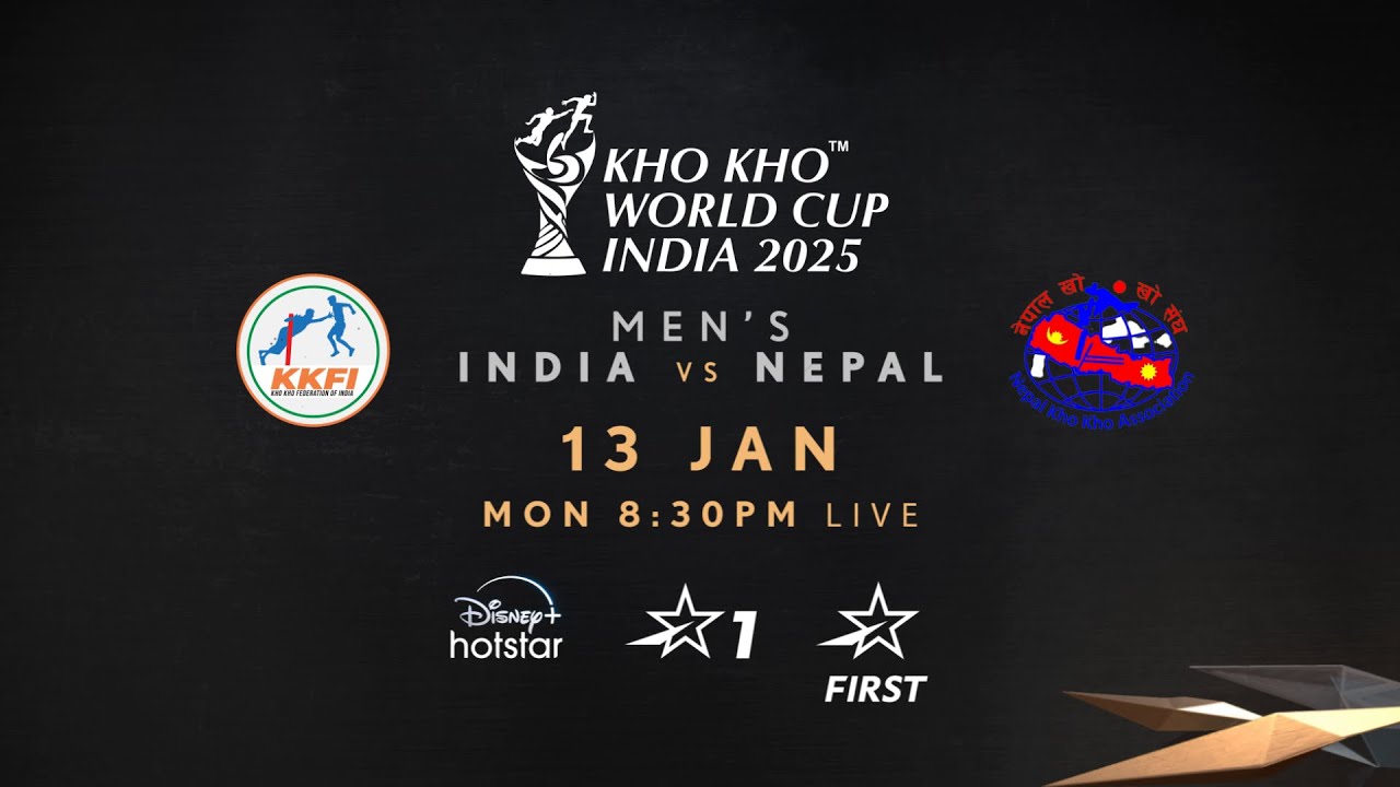 The stage is set as India hosts the first Kho-Kho World Cup from 13th ...