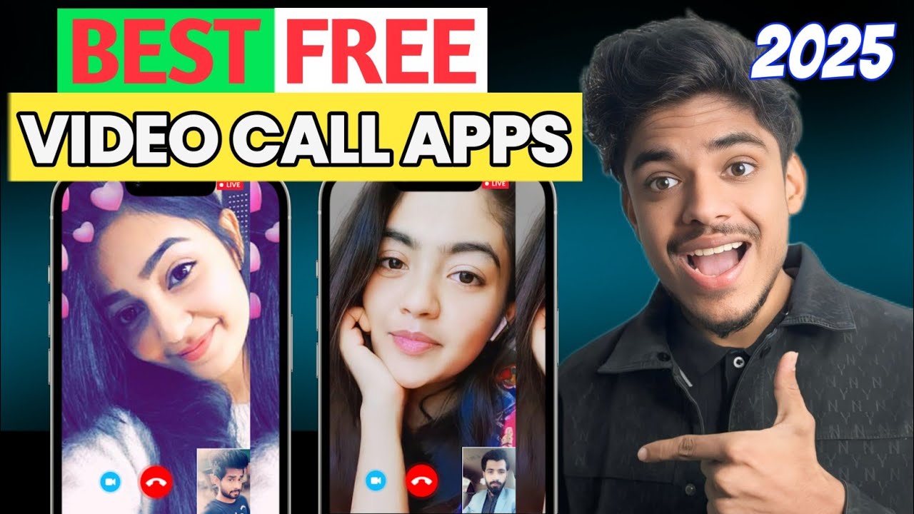 Top 3 Free Video Call Apps 2025 | Free Video Call Apps 2025 | Best ...