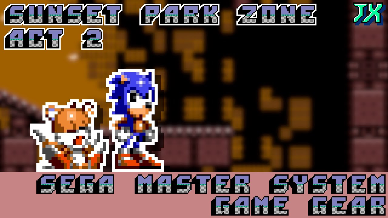 [8-Bit;SMS/GG]Sunset Park Zone Act 2 - Sonic Triple Trouble 16-Bit ...