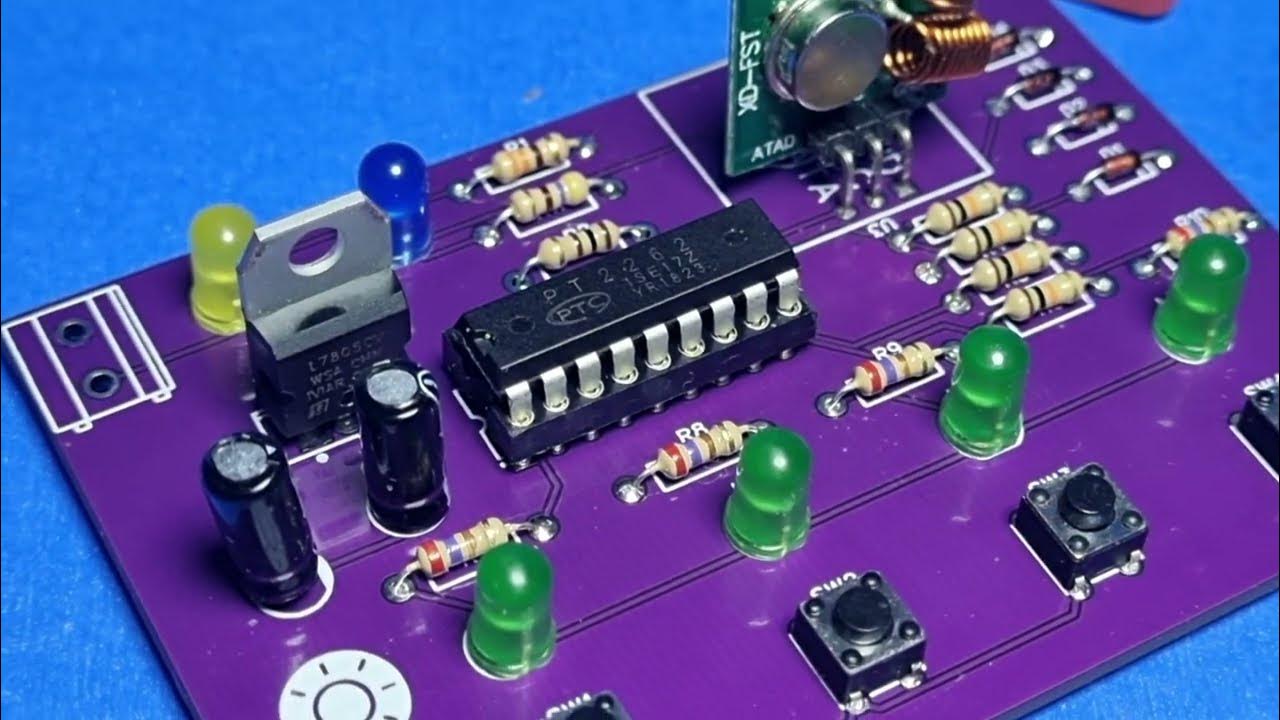 Cheap and Simple Radio Control Making for RC Models / DIY RC 4-Channel 433 mhz - YouTube