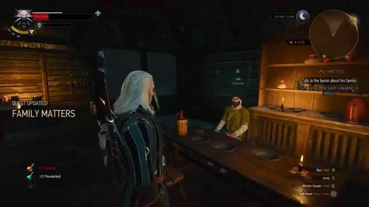 The Witcher 3 - Meeting the botchling - YouTube