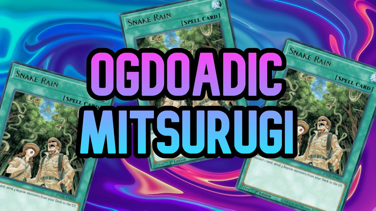 Ogdoadic Mitsurugi Ranked Gameplay - Snake Rain Send 4 Gaming - Yugioh ...