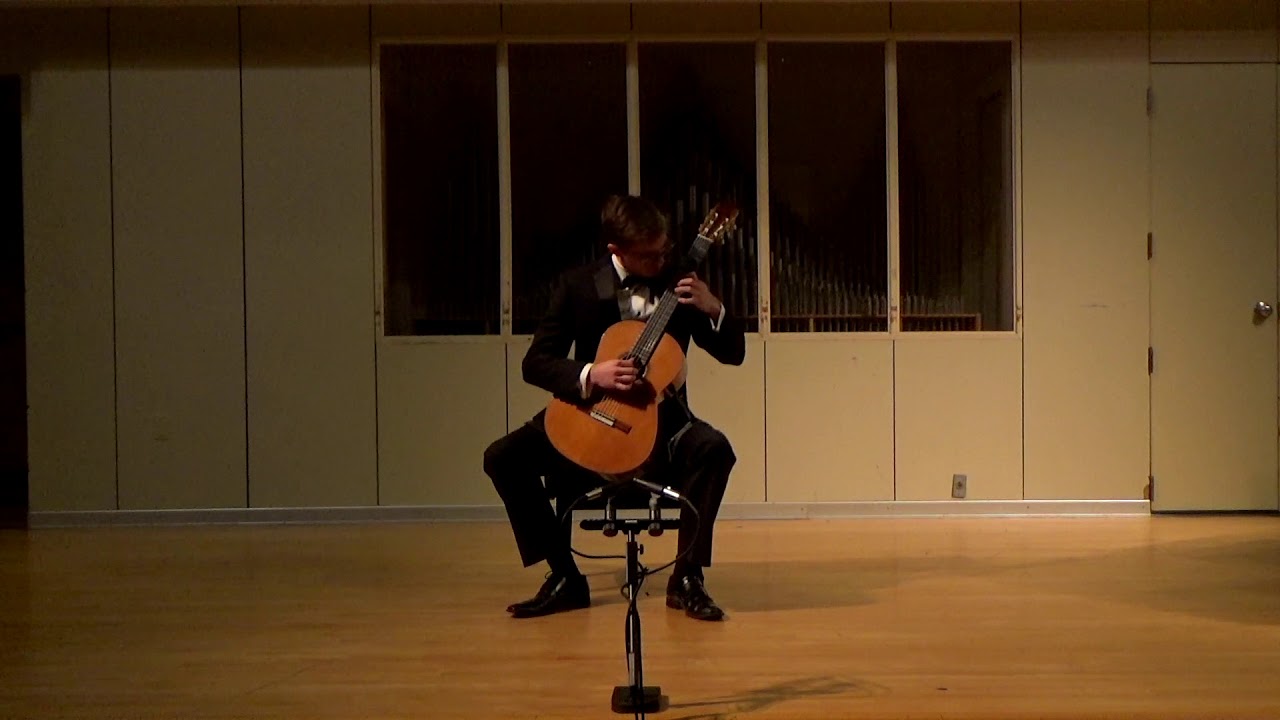 Michael Caracciolo Classical Guitar Recital: M. Giuliani, J.S. Bach, T ...