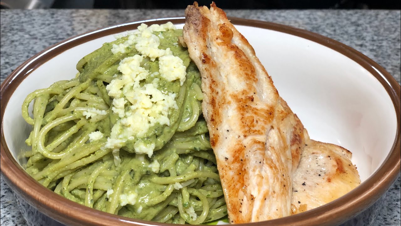 TALLARINES VERDES | RECETA PERUANA | Las recetas de Evi - YouTube