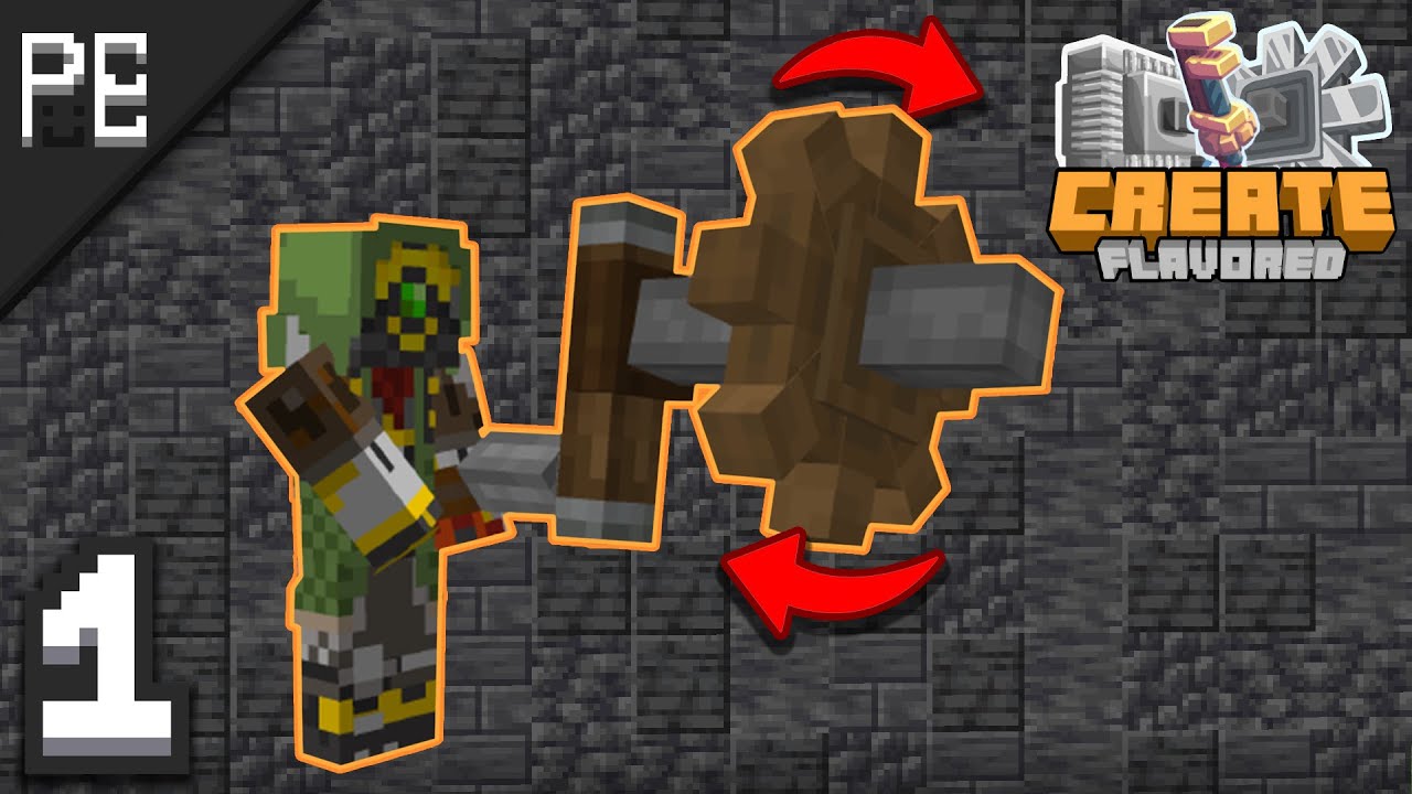 The coolest Minecraft mod ever. | Create Flavored #1 - YouTube