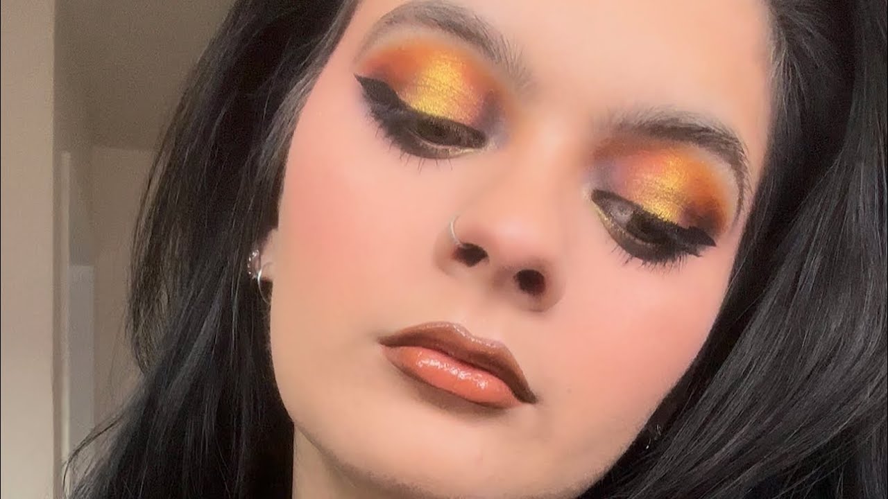 Random Eyeshadow Palette Drawing 6(Glamlite Halo Eye) - YouTube