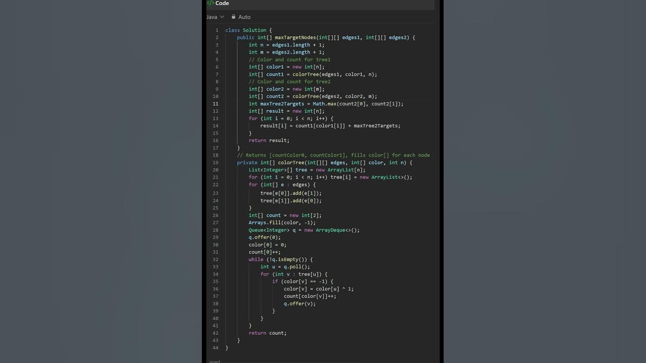 3373 Maximize the Number of Target Nodes After Connecting Trees II - YouTube