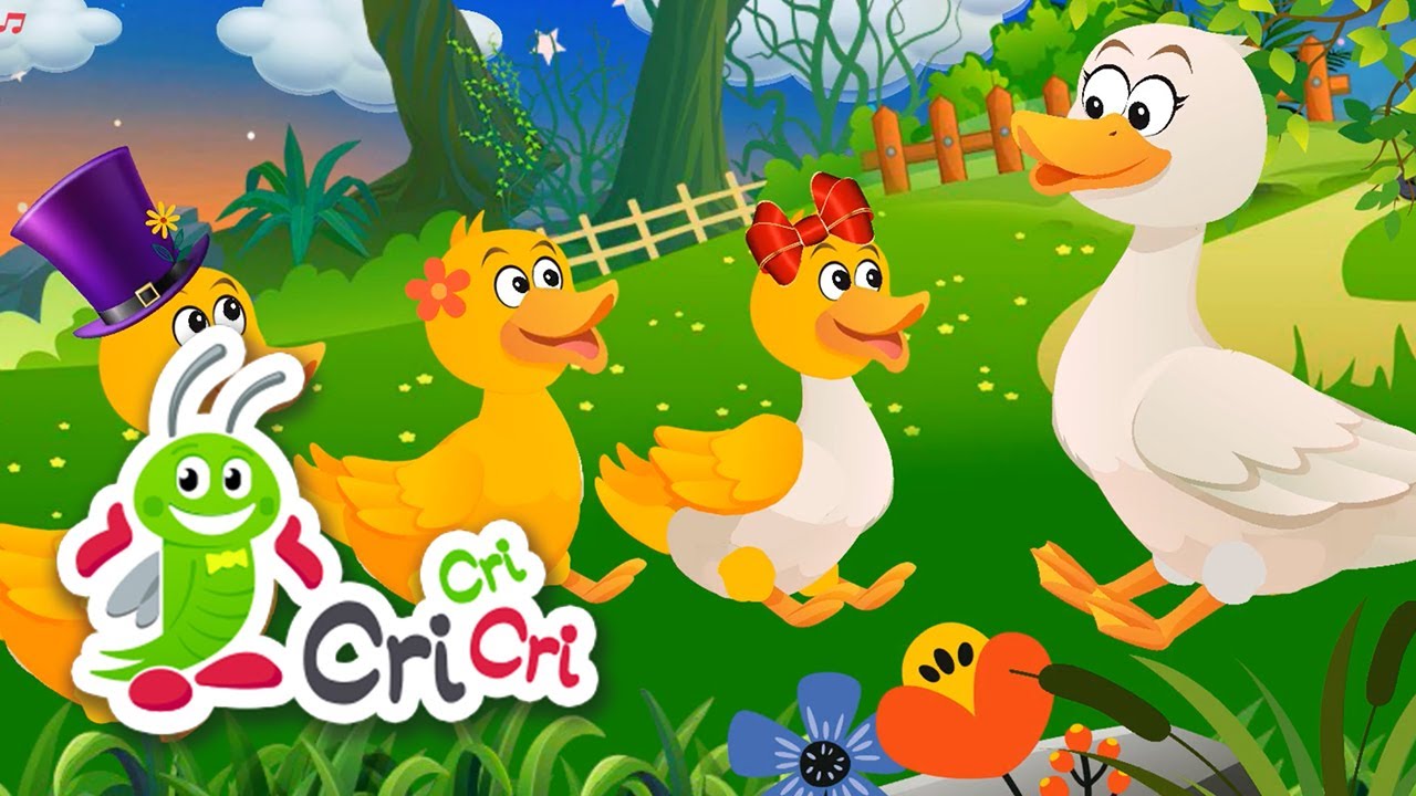 RATUSTELE MELE PE APA S-AU DUS | Cantece pentru copii | CriCriCri # ...