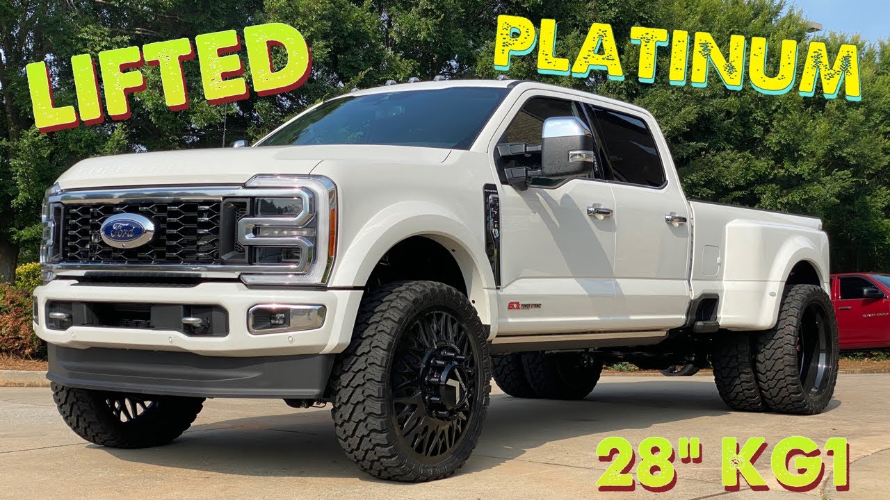 LIFTING THE FIRST PLATINUM 2023 F450 WITH THE NEW RADIUS ARM SENSORS ...