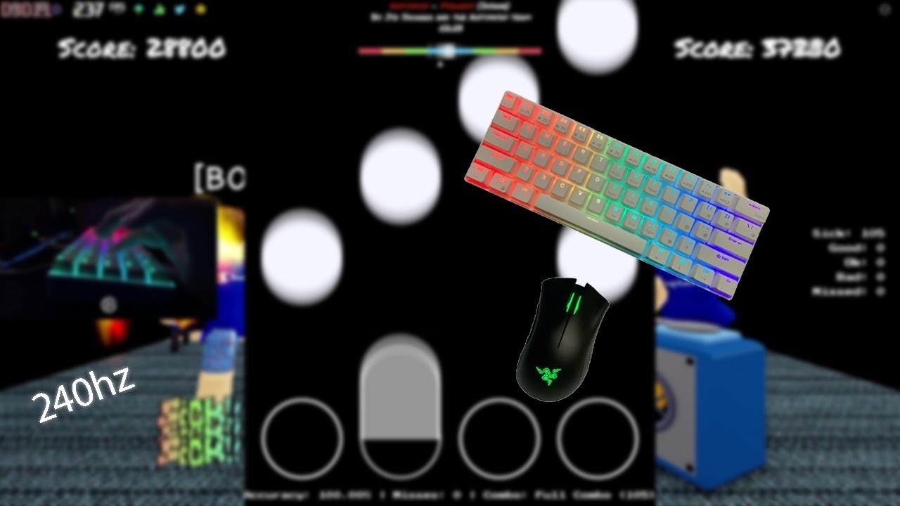 RK61 Keyboard ASMR Roblox Funky Friday Antipathy 7 Songs Gameplay ...