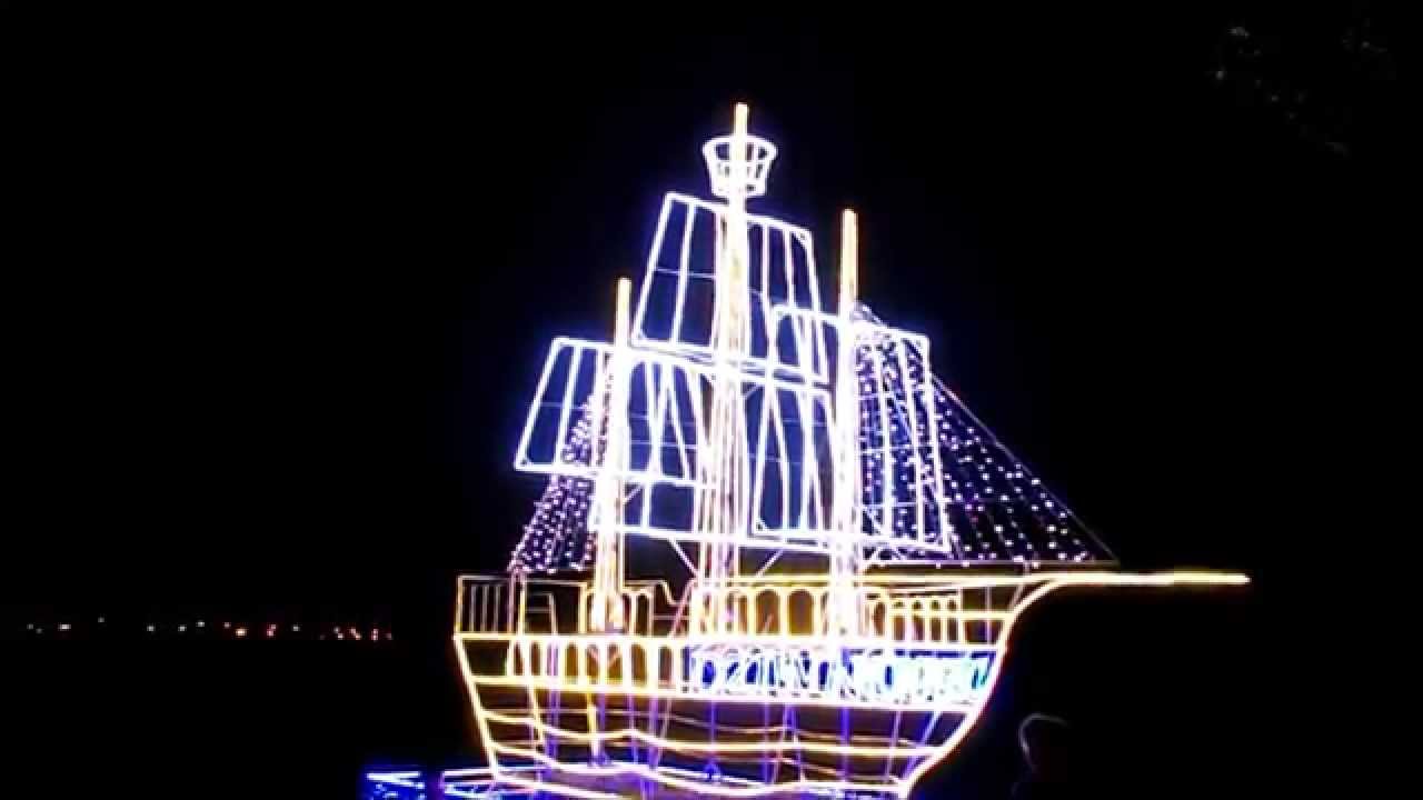 LED ship - YouTube
