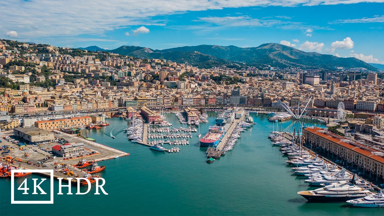 Jaw-Dropping Relaxation Film of Genoa Italy in 4k Ultra HDR! - YouTube