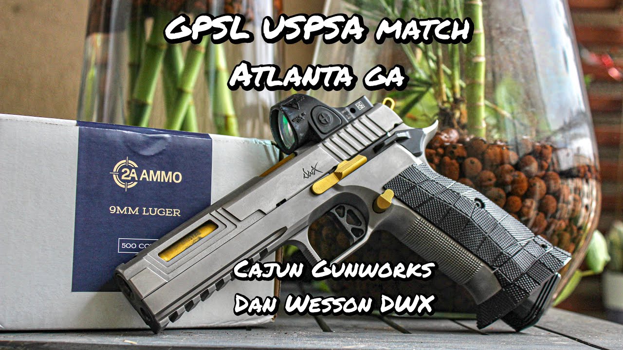 Dan Wesson DWX by Cajun Gunworks USPSA match Limited Optics! - YouTube