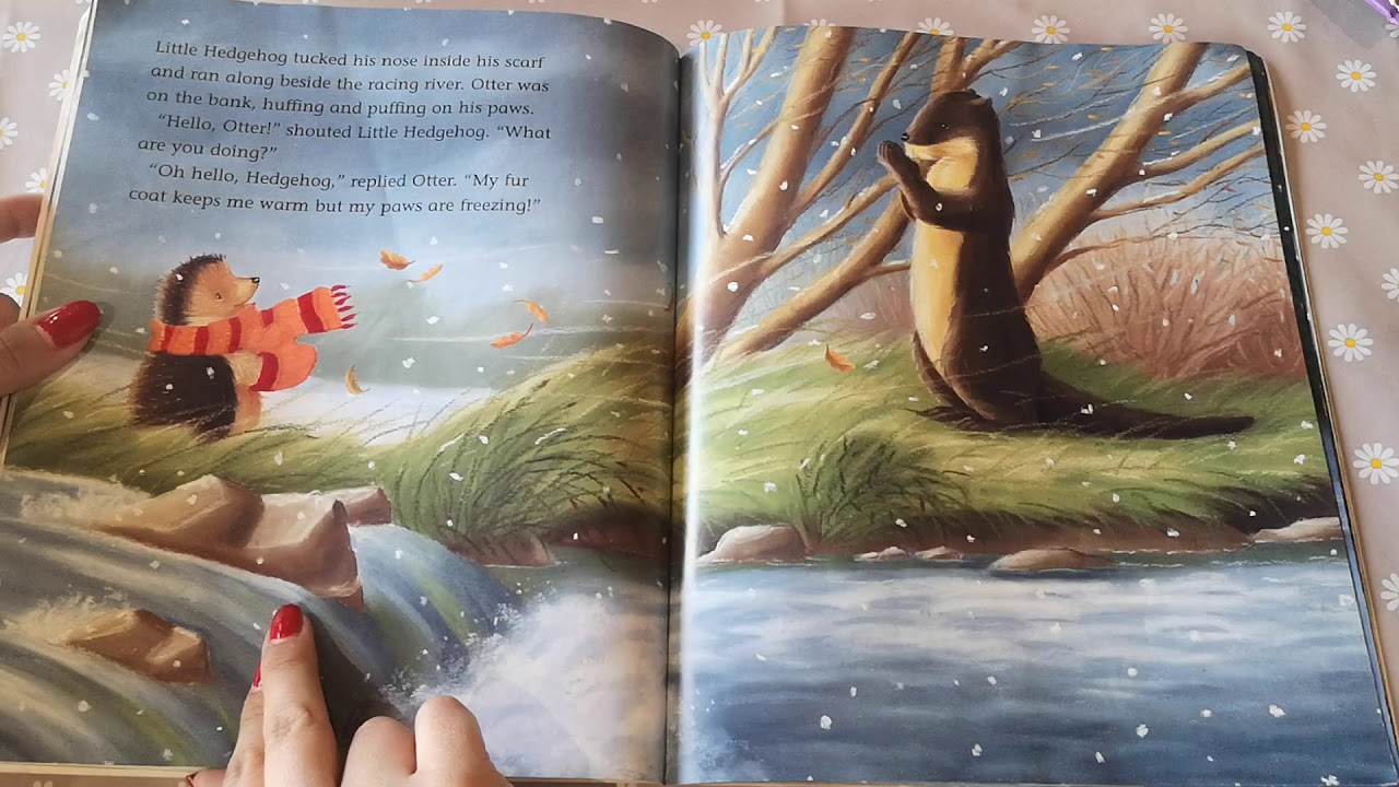 One Winter's Day 🦔 | Story Book Read Aloud For Kids - YouTube