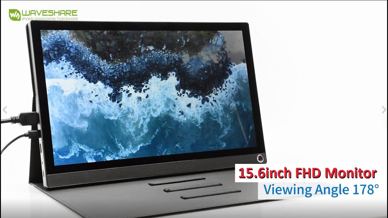 Waveshare 15.6inch FHD Monitor - YouTube
