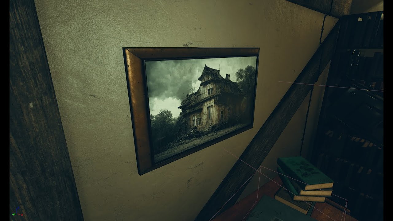 Custom Frame Blueprint 11 - Horror Bedroom UE5 Asset Pack - YouTube