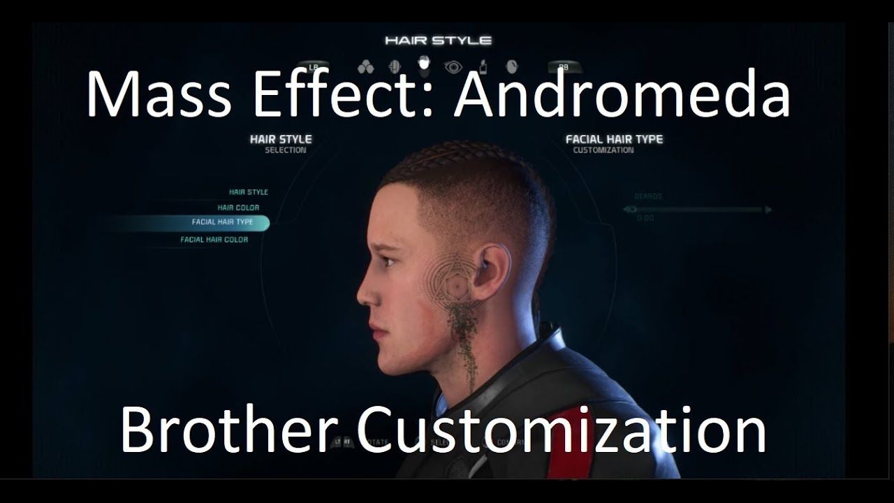 Brother Customization (Scott Ryder) + Probing Planets (Mass Effect Andromeda Gameplay Part 7 ...
