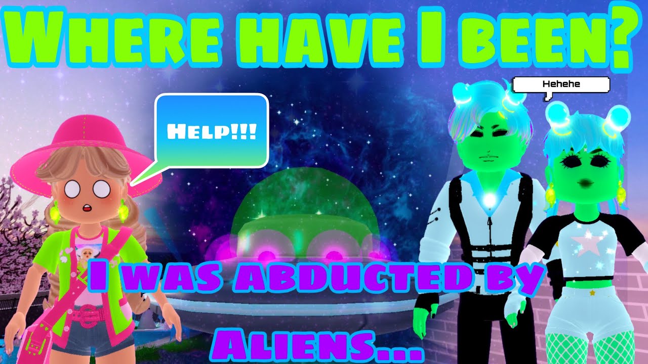 I'M BACK! ABDUCTED BY ALIENS IN ROYALE HIGH?! *Short Role-Play* 👽 # ...