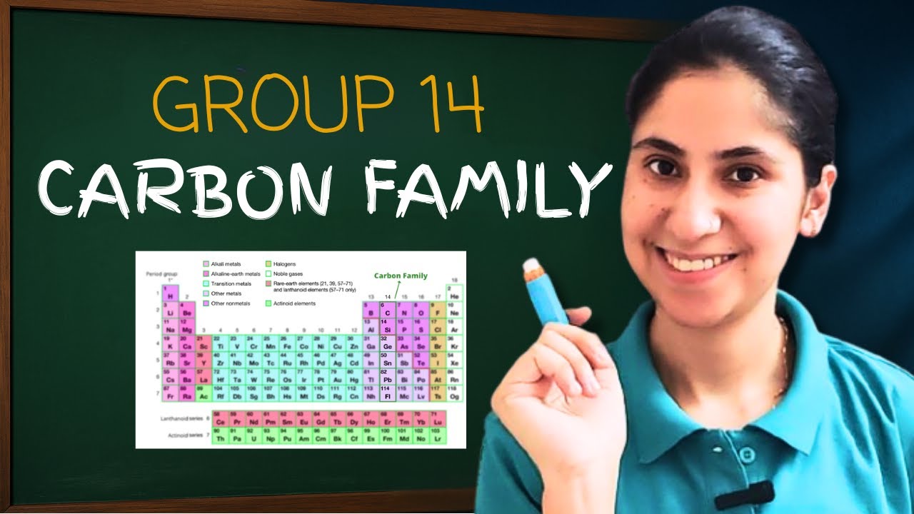 Group 14-The Carbon Family || p-Block Elements || Chemistry || Class 11 ...