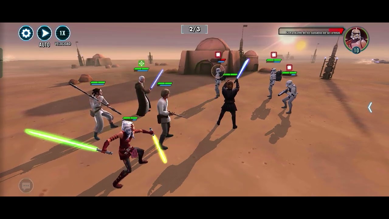 #jugando #starwars heroes subiendo los personajes con Vane (capitulo 2) - YouTube
