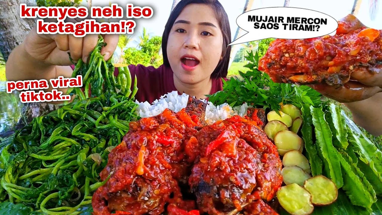 BENERAN WENAK⁉️ MUJAIR SAOS TIRAM JUKUT GORENG LALAPAN JENGKOL MENTAH ...