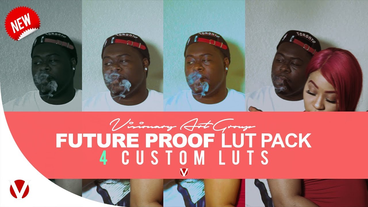FutureProof LUT Pack | 4 Custom LUTs - YouTube