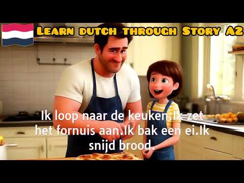 LEARN DUTCH THROUGH STORY A1-A2 || NEDERLANDS LEREN:OLENA IS EEN MEISJE UIT OEKRAÏNE