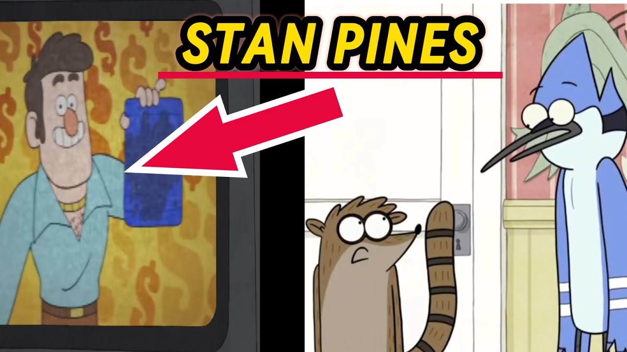 Gravity Falls Reference in Regular Show - YouTube