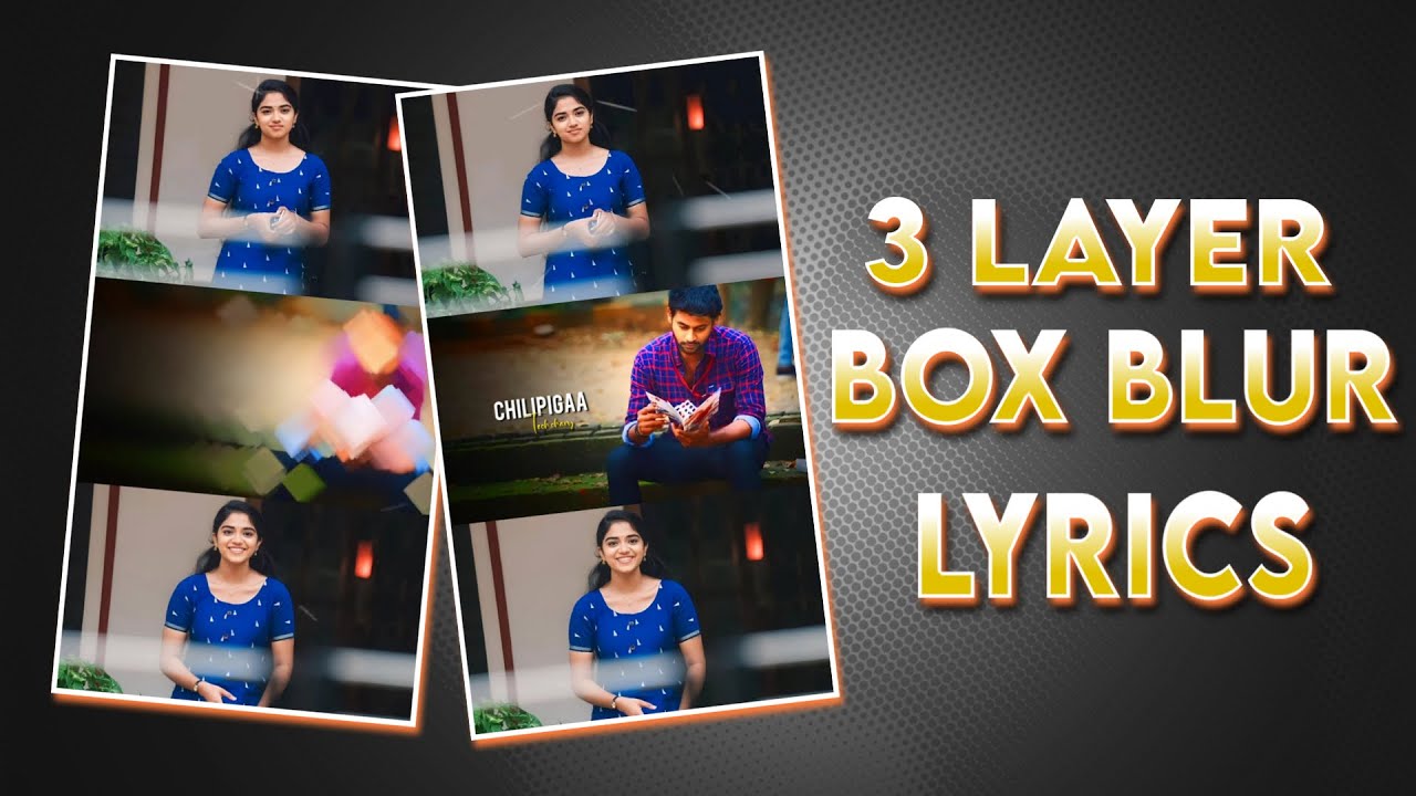 Inshot New Lyrics Video Editing in Telugu | Create Lyrics Video in Inshot | Box Blur Effect ...