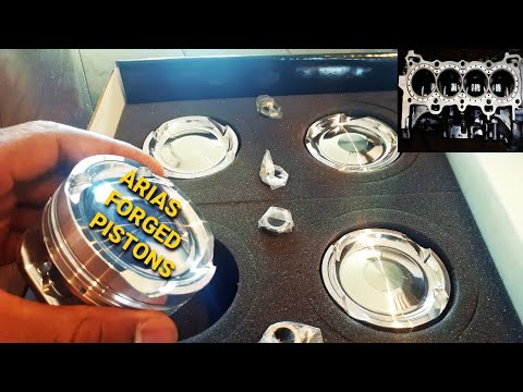Unboxing my ARIAS PISTONS | Quest to 600HP pt.3 | 600hp+ SOHC build ...