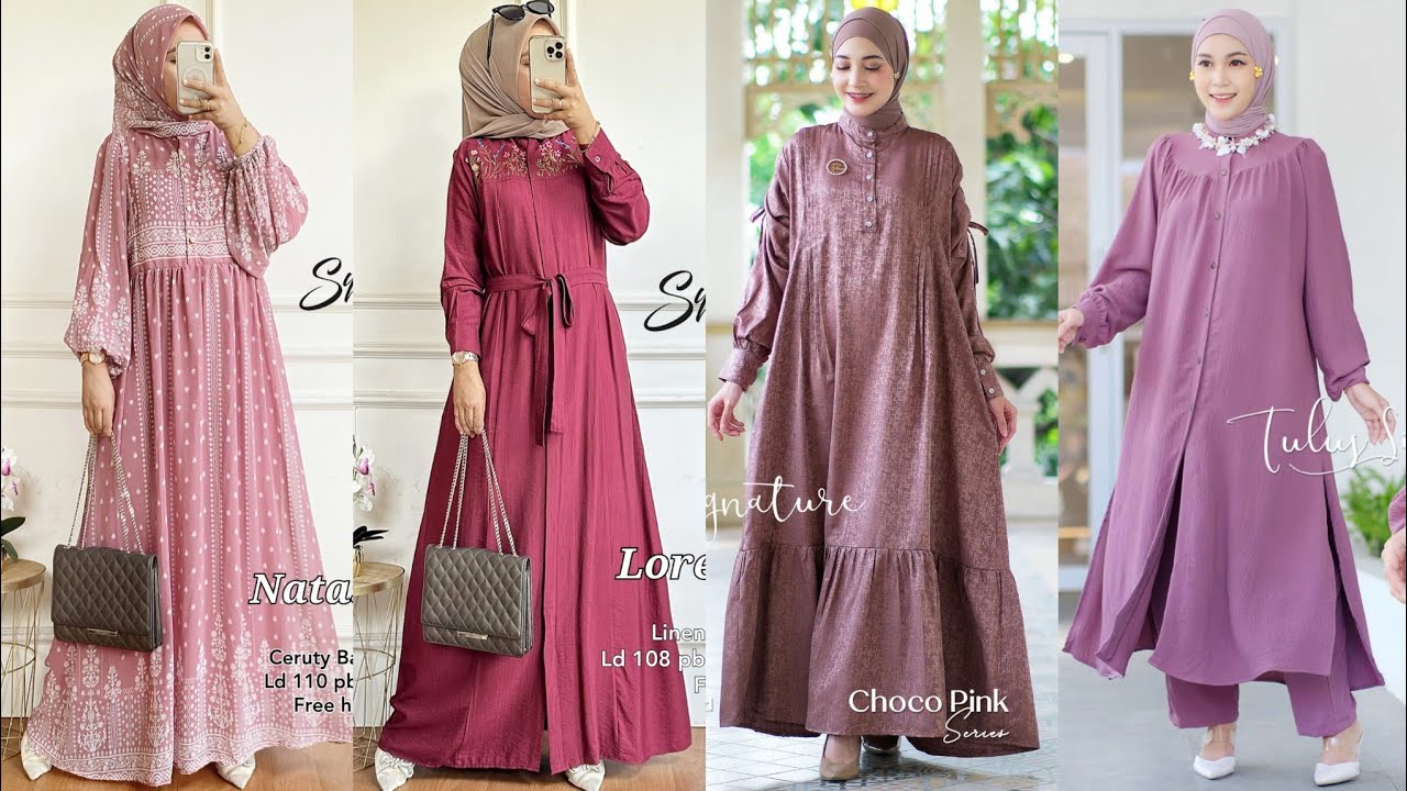 SPESIAL GAMIS LEBARAN KONDANGAN PENGAJIAN | Model Baju Gamis Terbaru ...