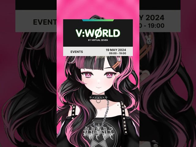 ดูรายละเอียดของจริงได้ที่ X : @VirtualZevenCoLtd นะ! #vworld #circlecon #virtualzeven #vtuberth