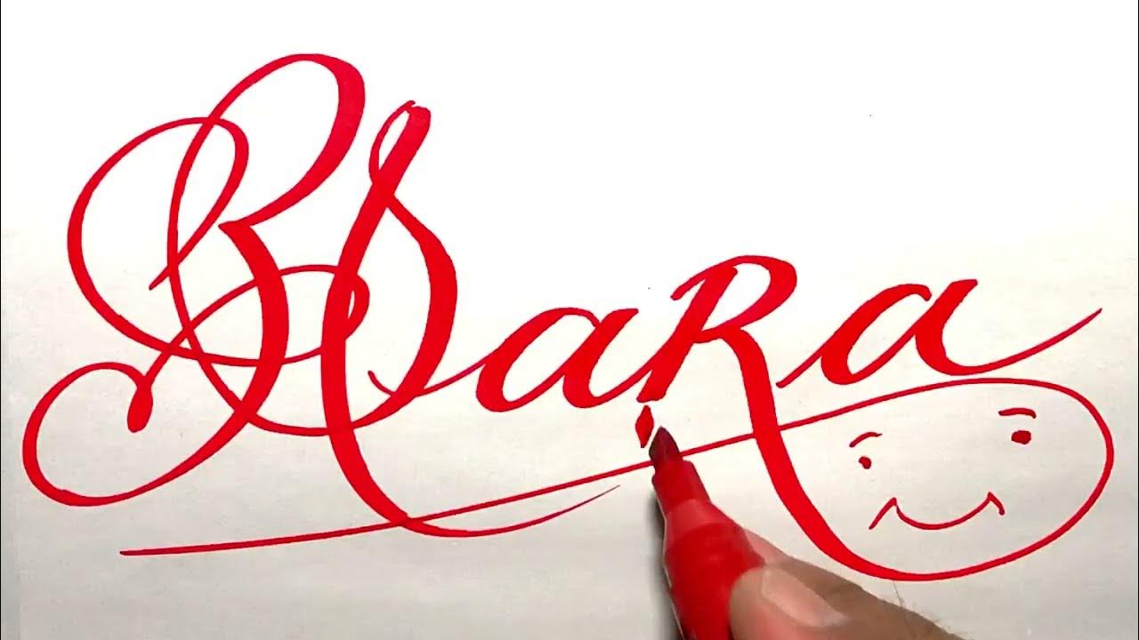Sara Name Signature Calligraphy Status | How to Draw, Cursive ...