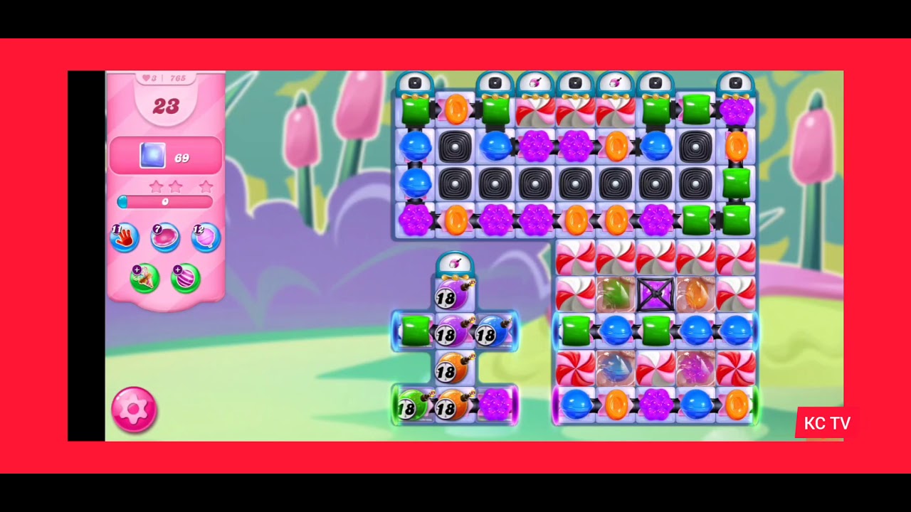 CANDY CRUSH SAGA LEVEL 765 (NEW VERSION) - YouTube