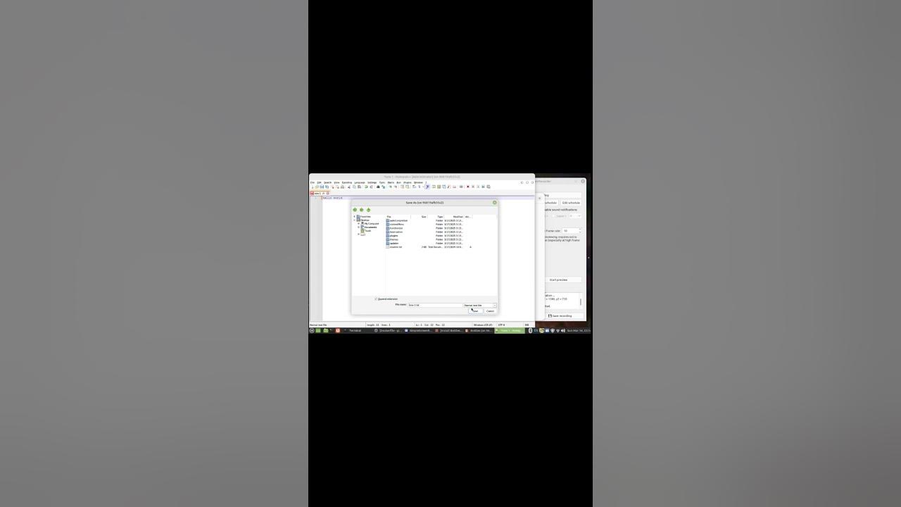 Docker desktop flatpak bottles fedora notepad++ text editor - YouTube