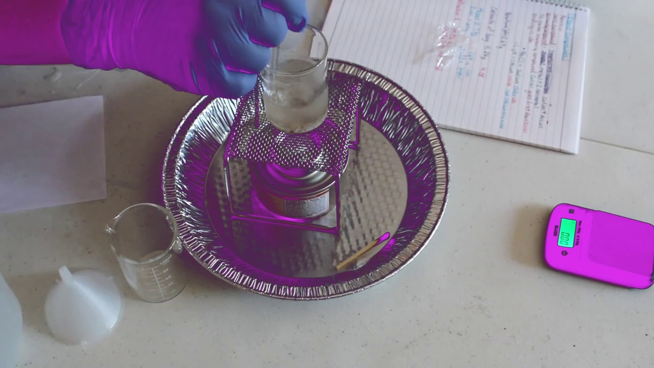 Separating a Mixture of Solids - Chemistry 1- Lab - YouTube