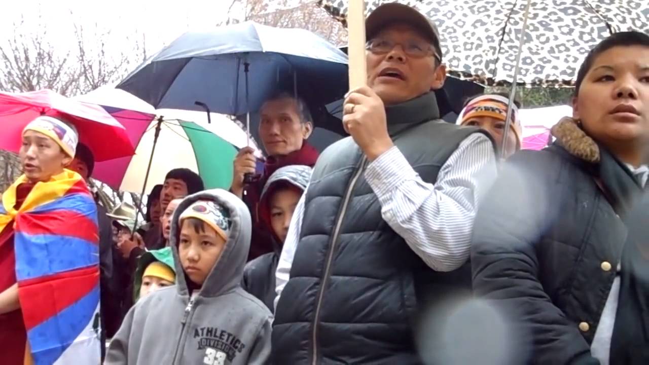 Tibetan National Anthem, "Gyallu," sung in Portland Oregon (Tibetan ...