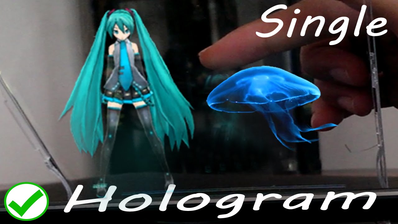 How to make Hologram - 3 different ways - YouTube