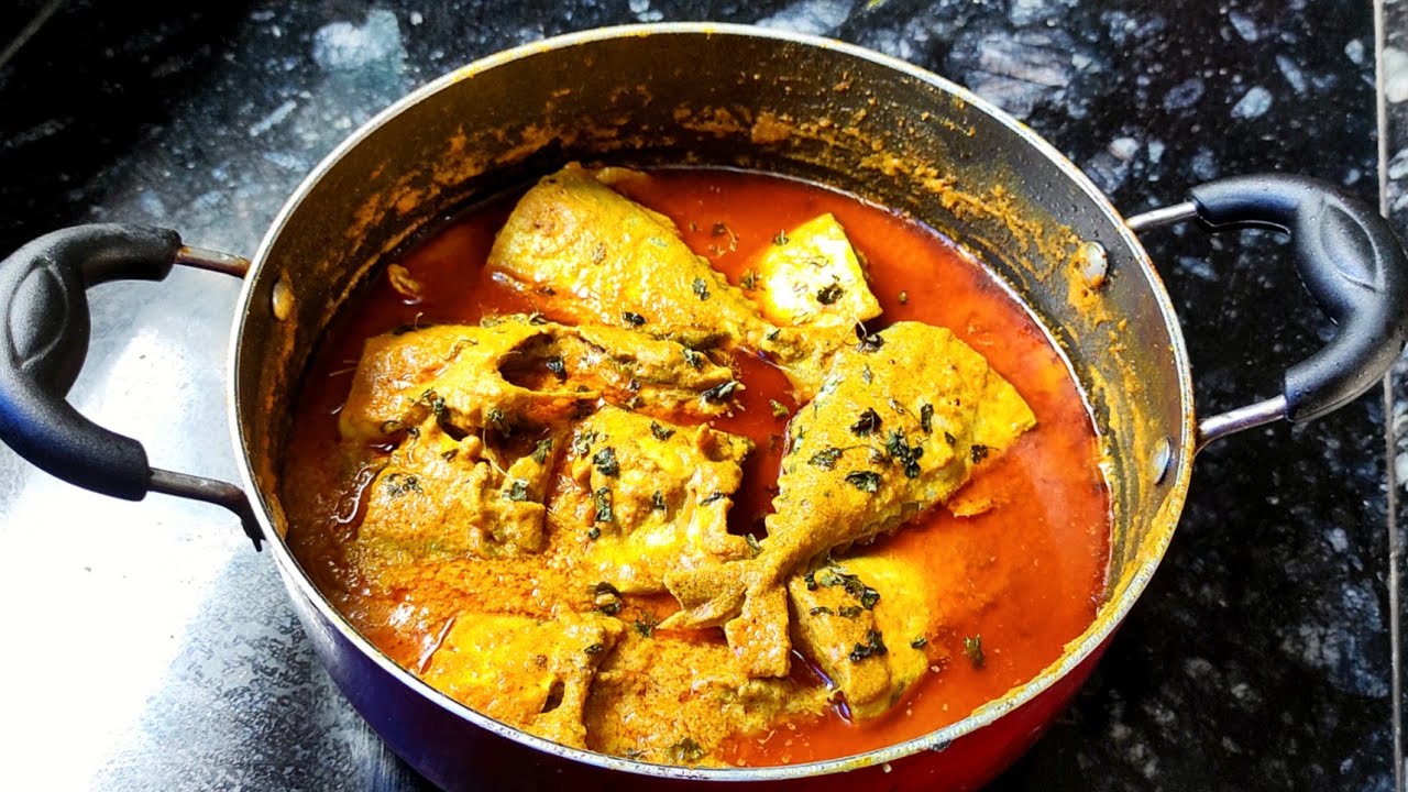 Surmai Fish Masala Curry Recipe 💞 Surmai Fish Masala Recipe 👌 Fish ...
